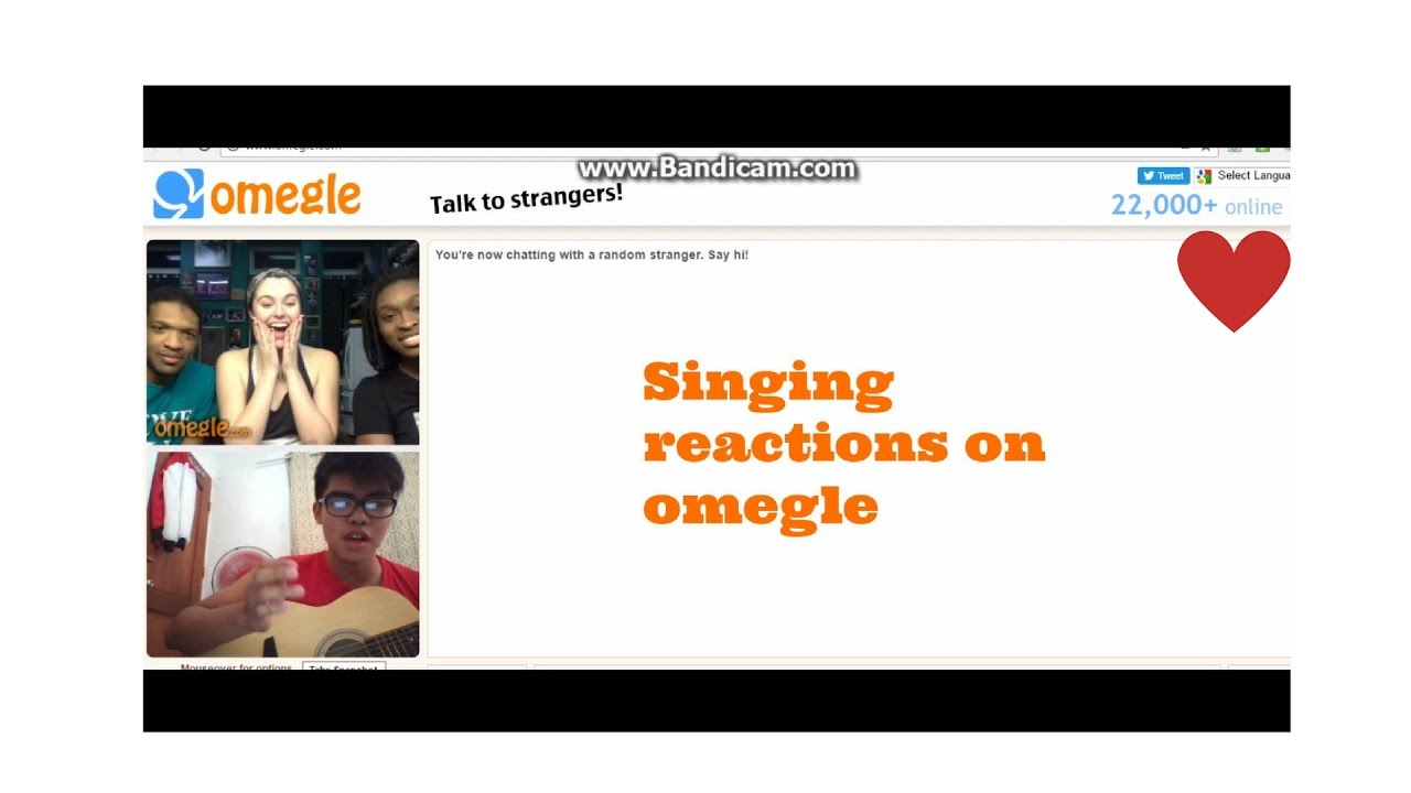 Singing Reactions On Omegle Youtube