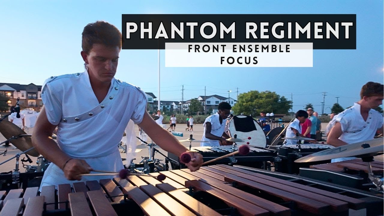 Phantom Regiment 2025 - Front Ensemble Focus - YouTube