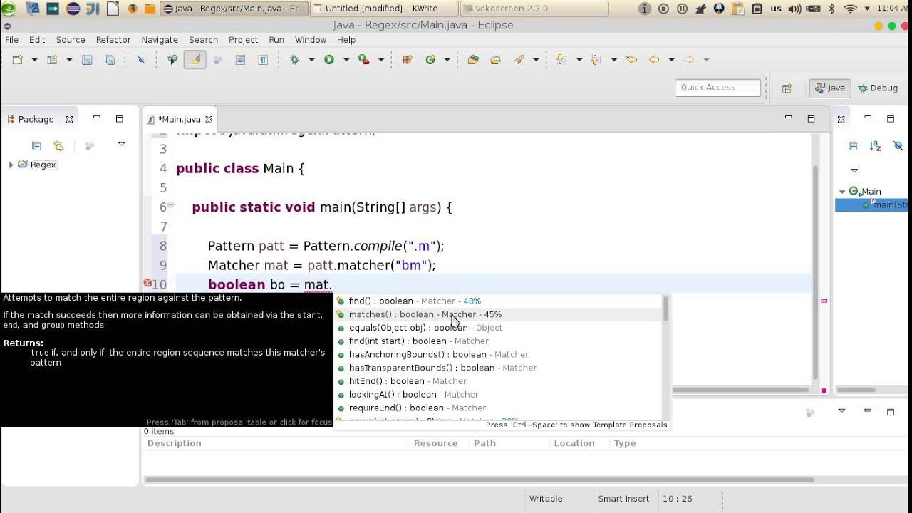 37 Java advanced RegEx التعابير النمطية - YouTube