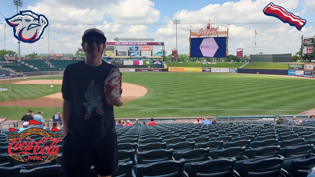 Cheering on the Lehigh Valley Ironpigs at Coca-Cola Park! | Railriders ...