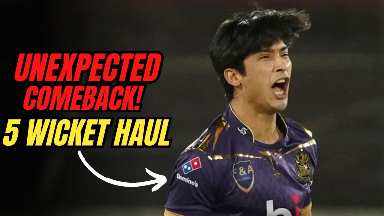 M Hasnain Back With A Bang! | Stump Analysis - YouTube