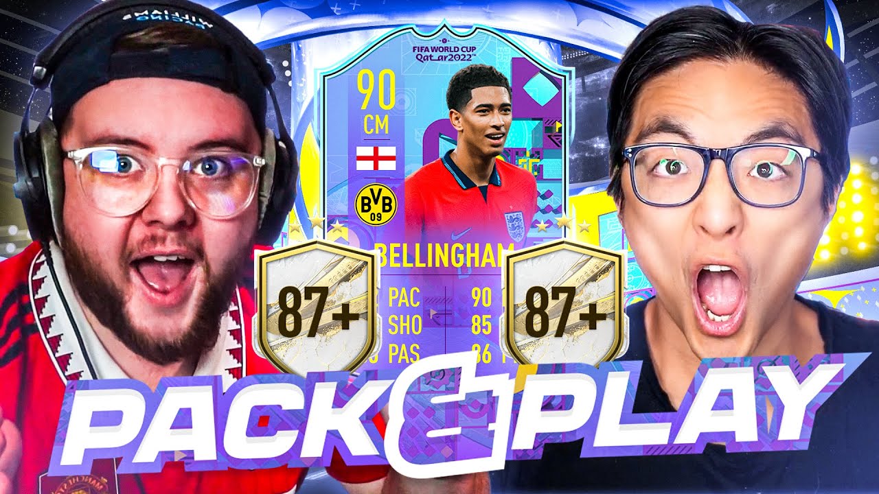 Phenom Jude Bellingham + 87+ Base/Mid Icon Pack!!! Pack & Play vs ...