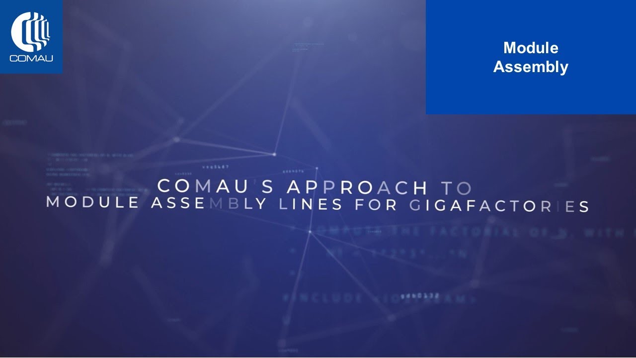 Comau Module Assembly - YouTube