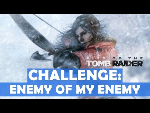 Rise of the Tomb Raider - Enemy of My Enemy Challenge Walkthrough (6 Signal Braziers Lit)