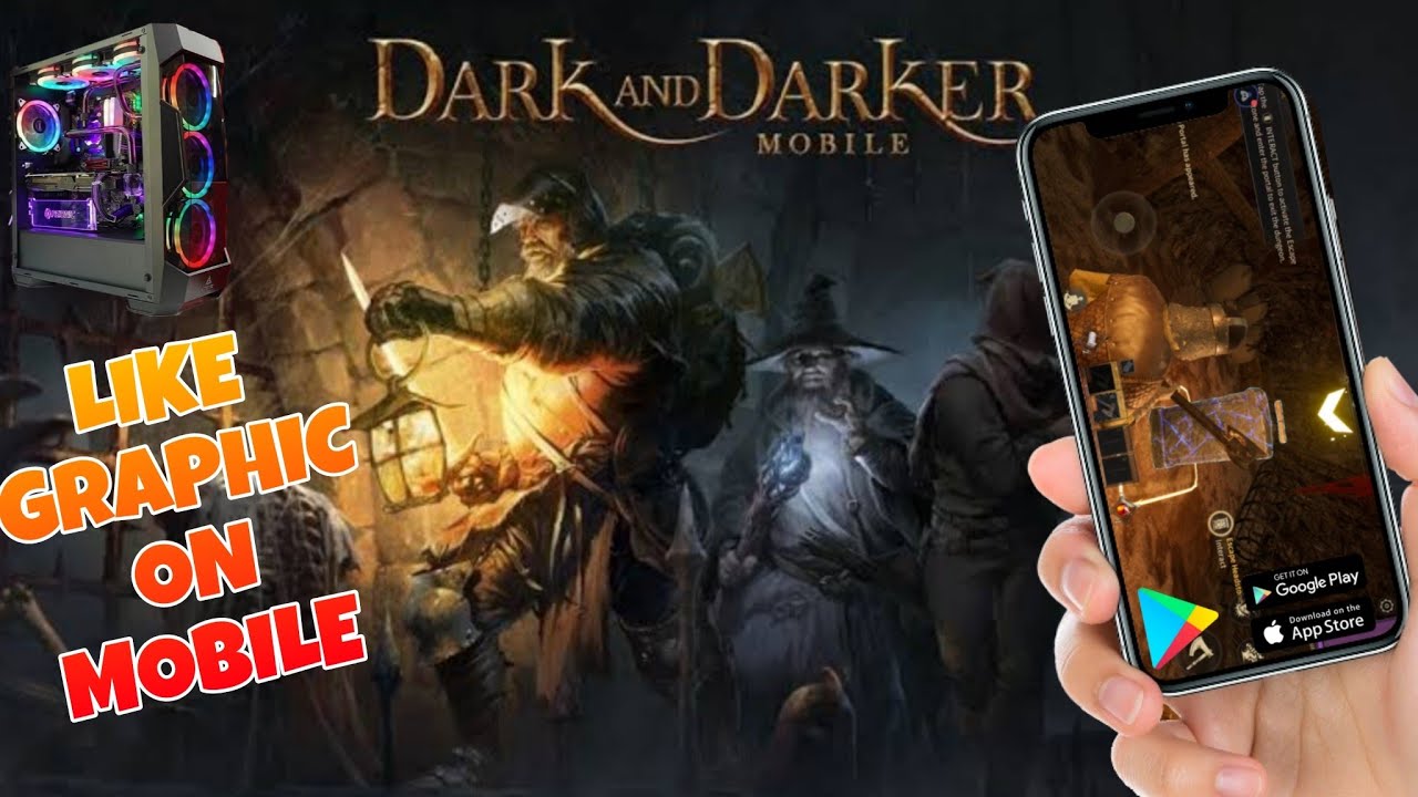 PC LEVEL GRAPHIC ON MOBILE GAME - Dark And Darker Mobile Gameplay - YouTube