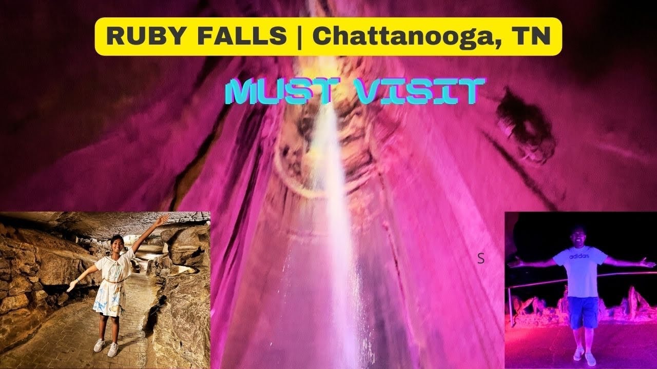 RUBY FALLS, Chattanooga, TN- Cavern & Underground Waterfalls 4K Tour - YouTube