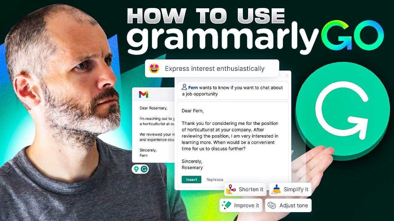 How Writers Can Use GrammarlyGO - YouTube