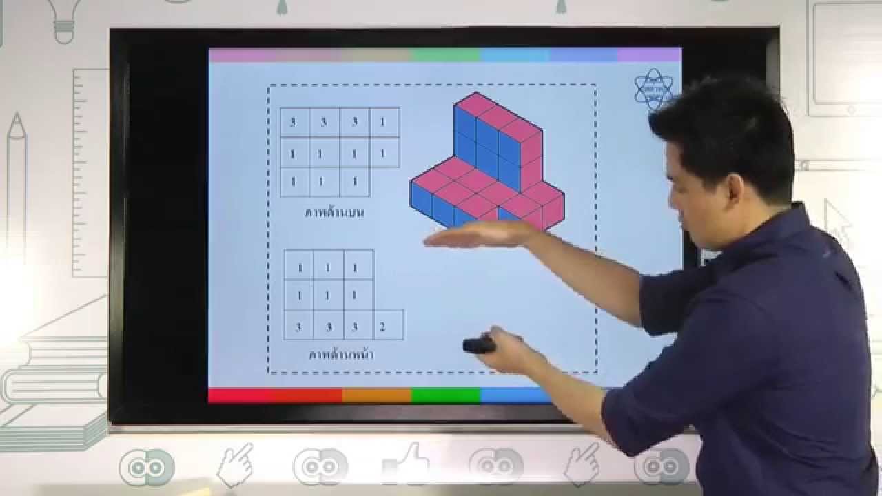 IPST Digital Maths : บทที่ 5 ความสัมพันธ์ระหว่างรูปเรขาคณิตสองมิติและสามมิติ ตอนที่ 10 - YouTube