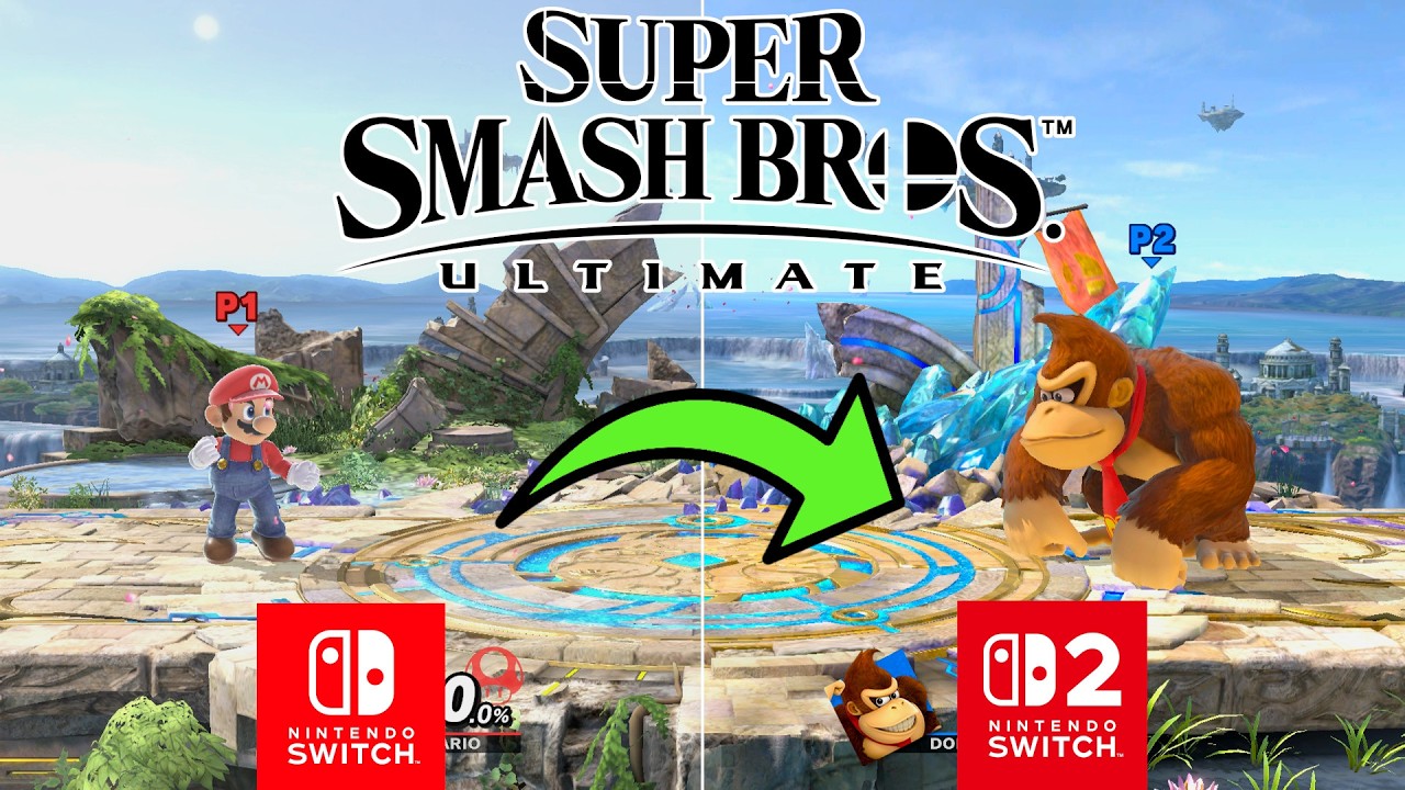 Nintendo Switch 2 Loading Differences for Super Smash Bros. Ultimate ...
