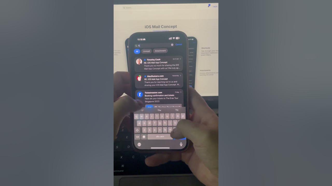 Ios 18 Apple Mail App Concept Ios17 Ios Ios18 Apple Iphone