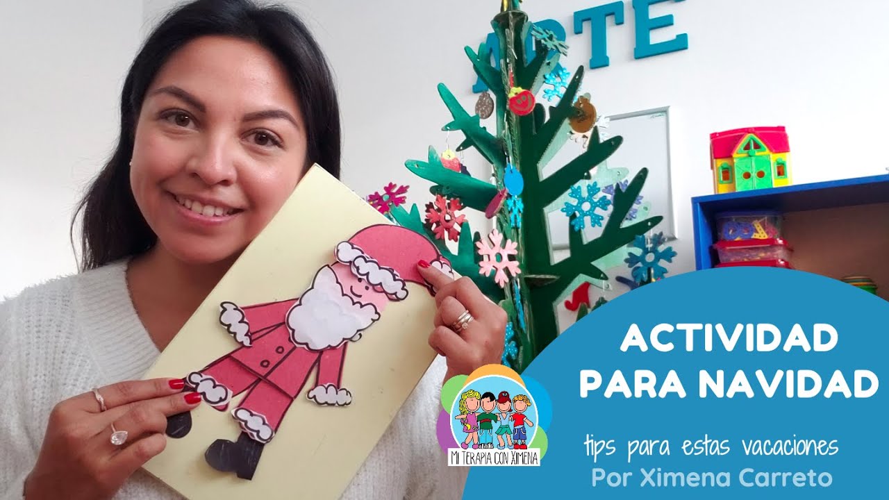 Actividad de Navidad: Hagamos un Santa Claus - YouTube
