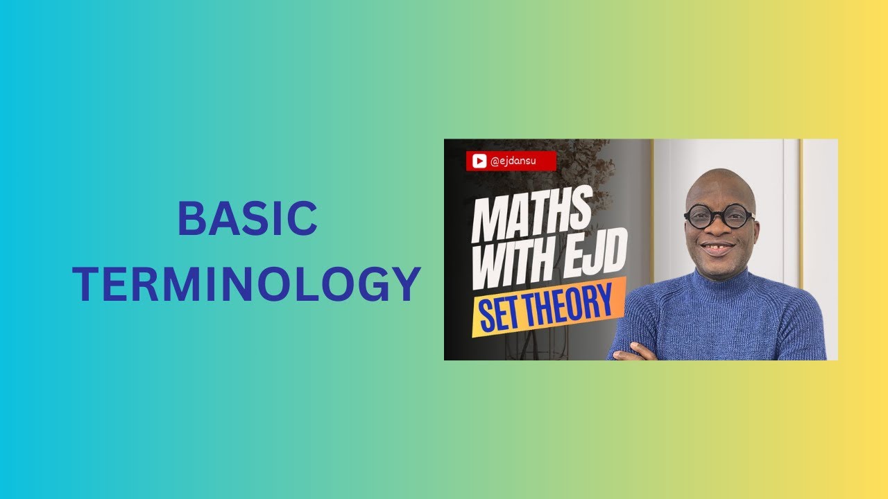 2. Basic Set Theory Terminology - YouTube