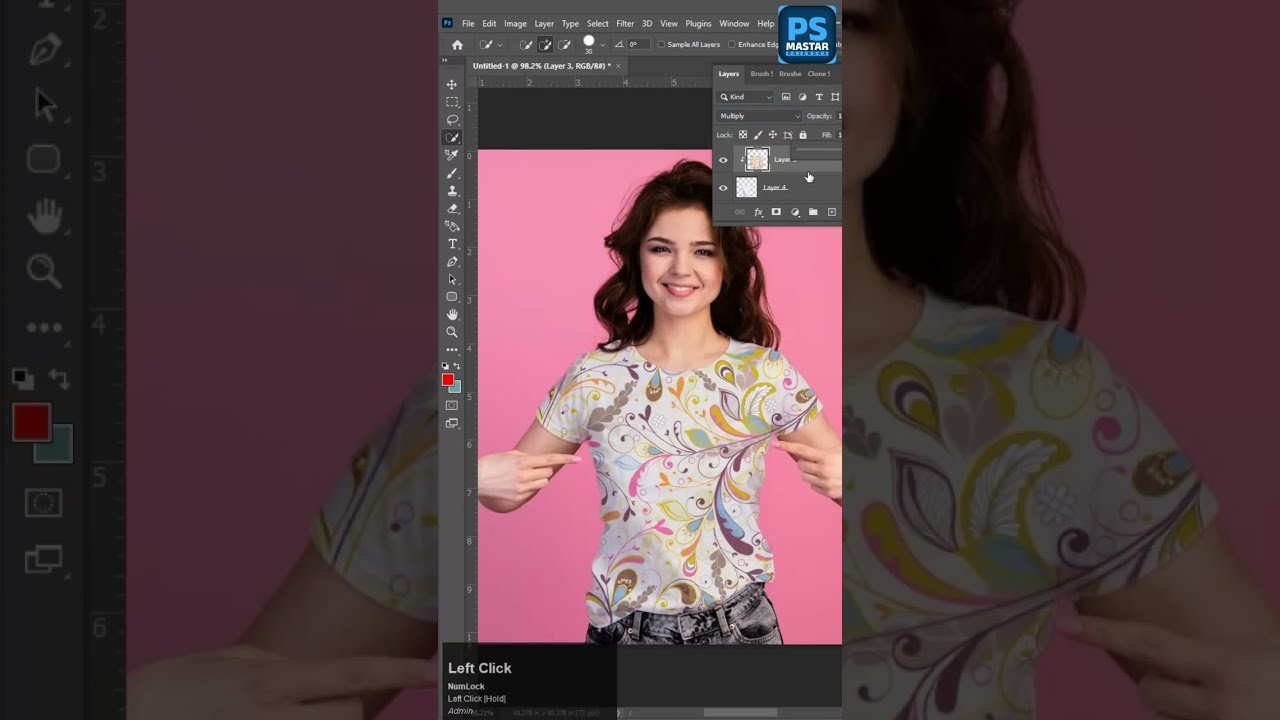 How To Set Pattern Design To Clothes In Photoshop psmastar YouTube How To Set Pattern Design To Clothes In Photoshop psmastar YouTube