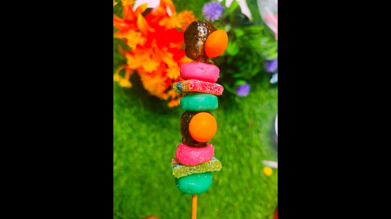 red chilli candy or lots of fruit lollipop surprise candy or live ...