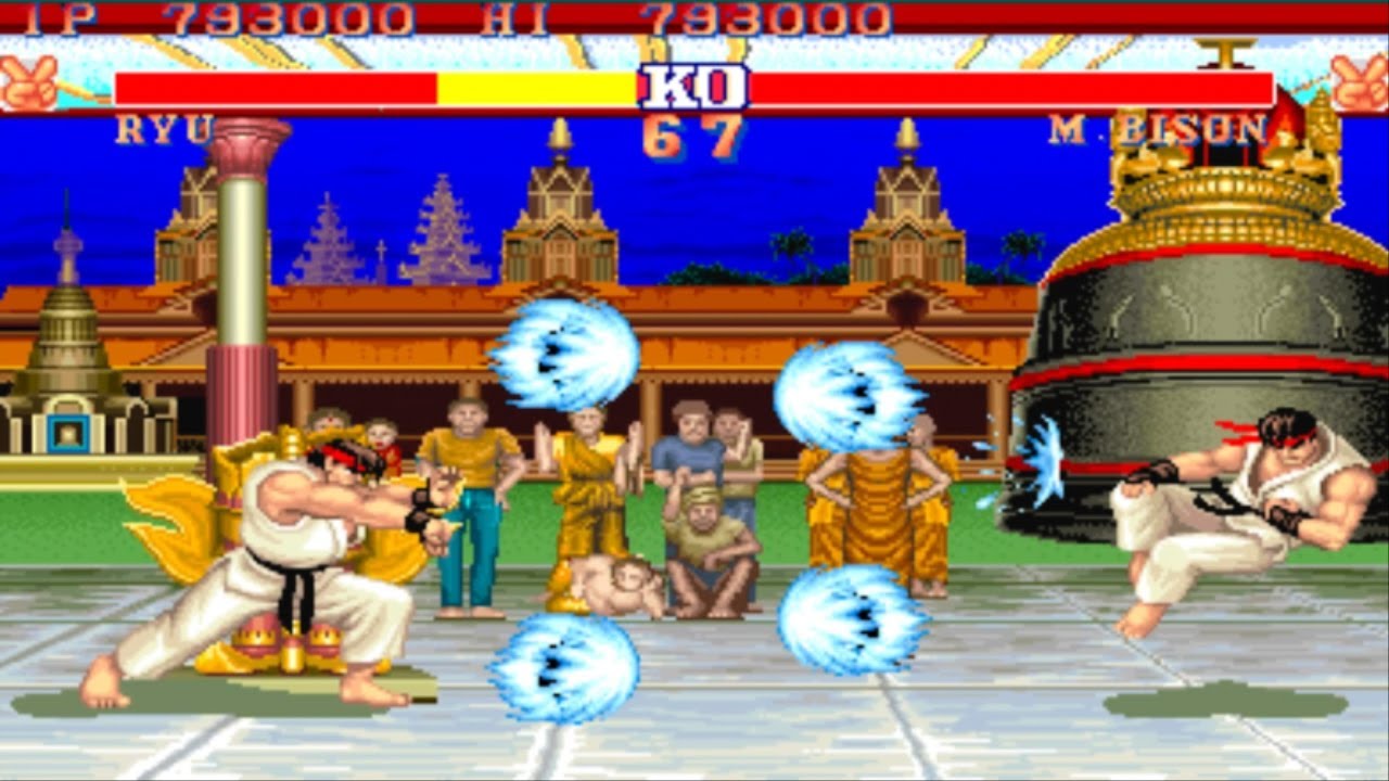 [순간이동 핵] M5 스트리트 파이터2 류 (원코인) [MAME] Hack M5 Street Fighter2 RYU (1Coin) - YouTube