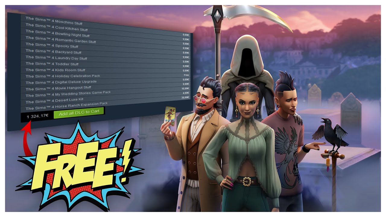 Sims 4 : How to Unlock All DLC's , Expansions & More | Full Course ...