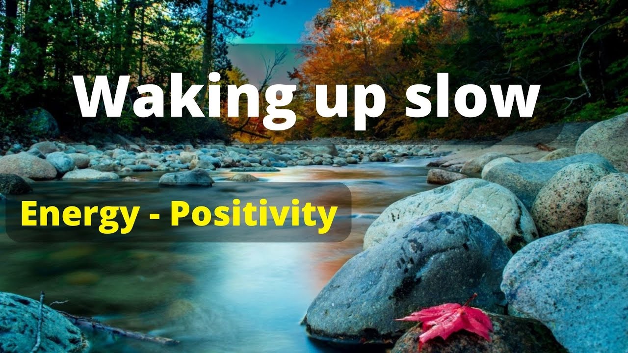 Guided morning meditation - Waking up slow - Energy - Positivity. EN ...