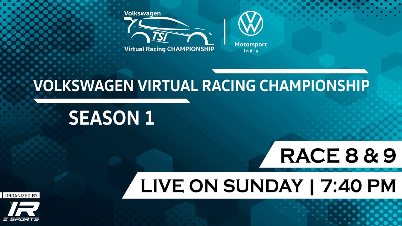 Volkswagen Virtual Racing Championship: Season 1: Race 11 - 7:45 PM ...