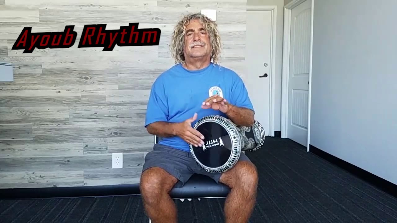 Darbuka Lesson - Ayoub Arabic Rhythm / PLAYED ON SOMBATY SIZE DARBUKA ...