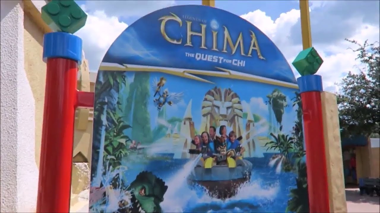 The QUEST FOR CHI Water Ride at WORLD OF CHIMA || LEGOLAND FLORIDA ...