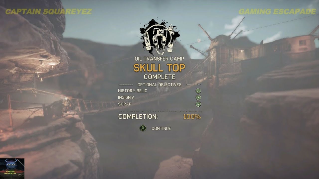 Mad Max - Skull Top Camp - History Relic, Insignia & Scrap Locations ...
