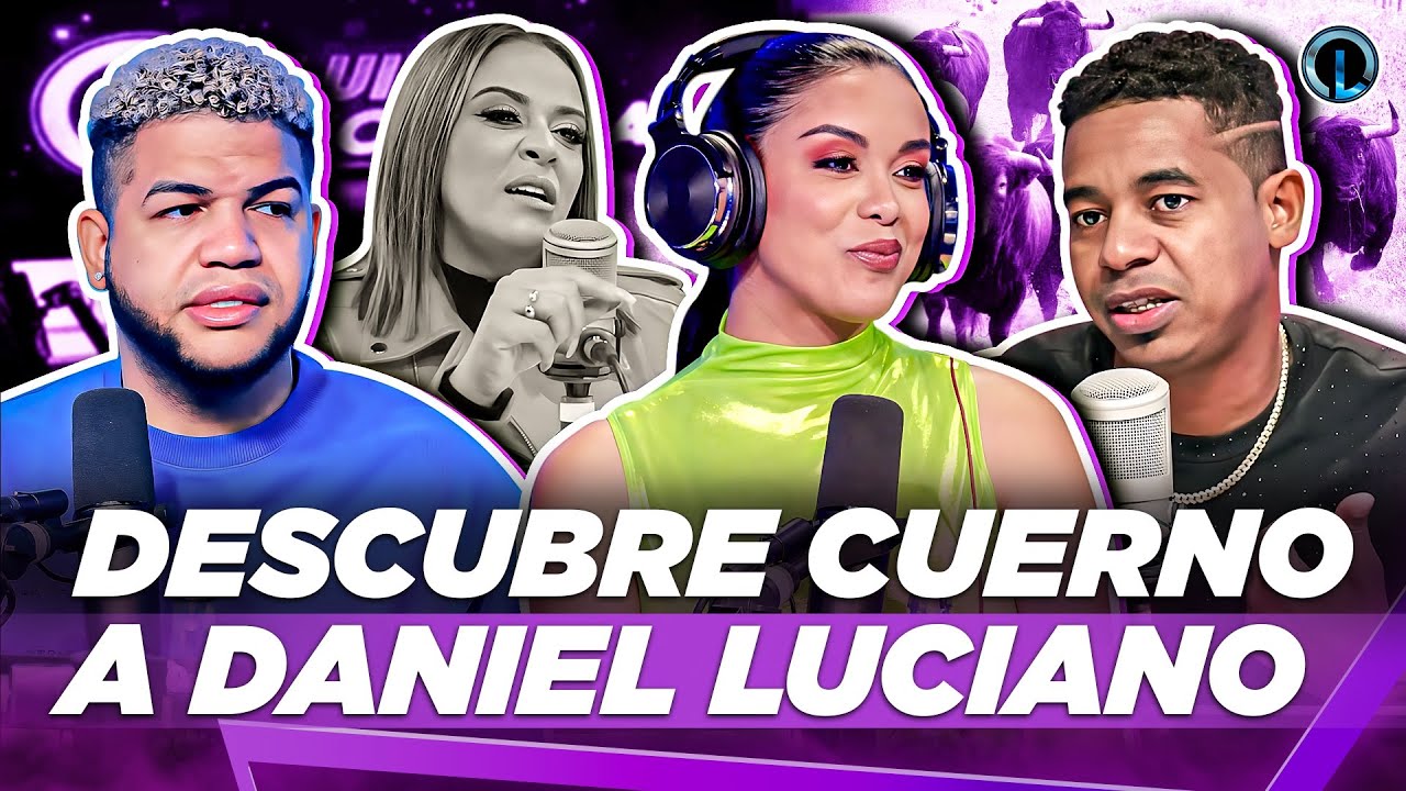 ANA KARINA DESCUBRE CUERNO A DANIEL LUCIANO CON PRESENTADORA “LLAMA VIDRIO Y FE@ A YULAY” - YouTube
