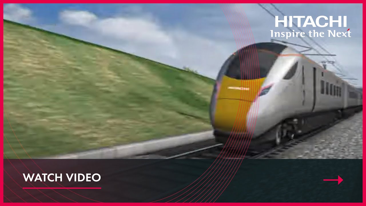 Hitachi Class 800 series train for the East Coast Main Line - YouTube