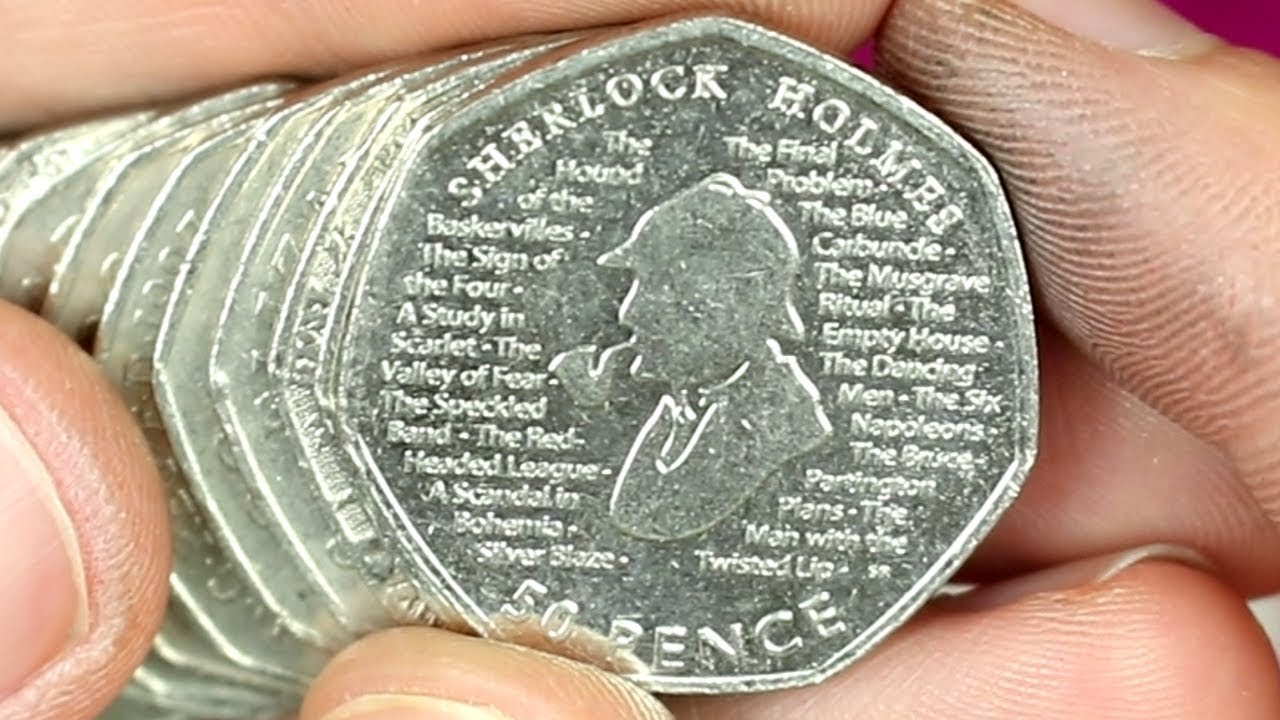 How Rare Is The Sherlock 50p??? £250 50p Commemorative Coin Hunt Bag ...