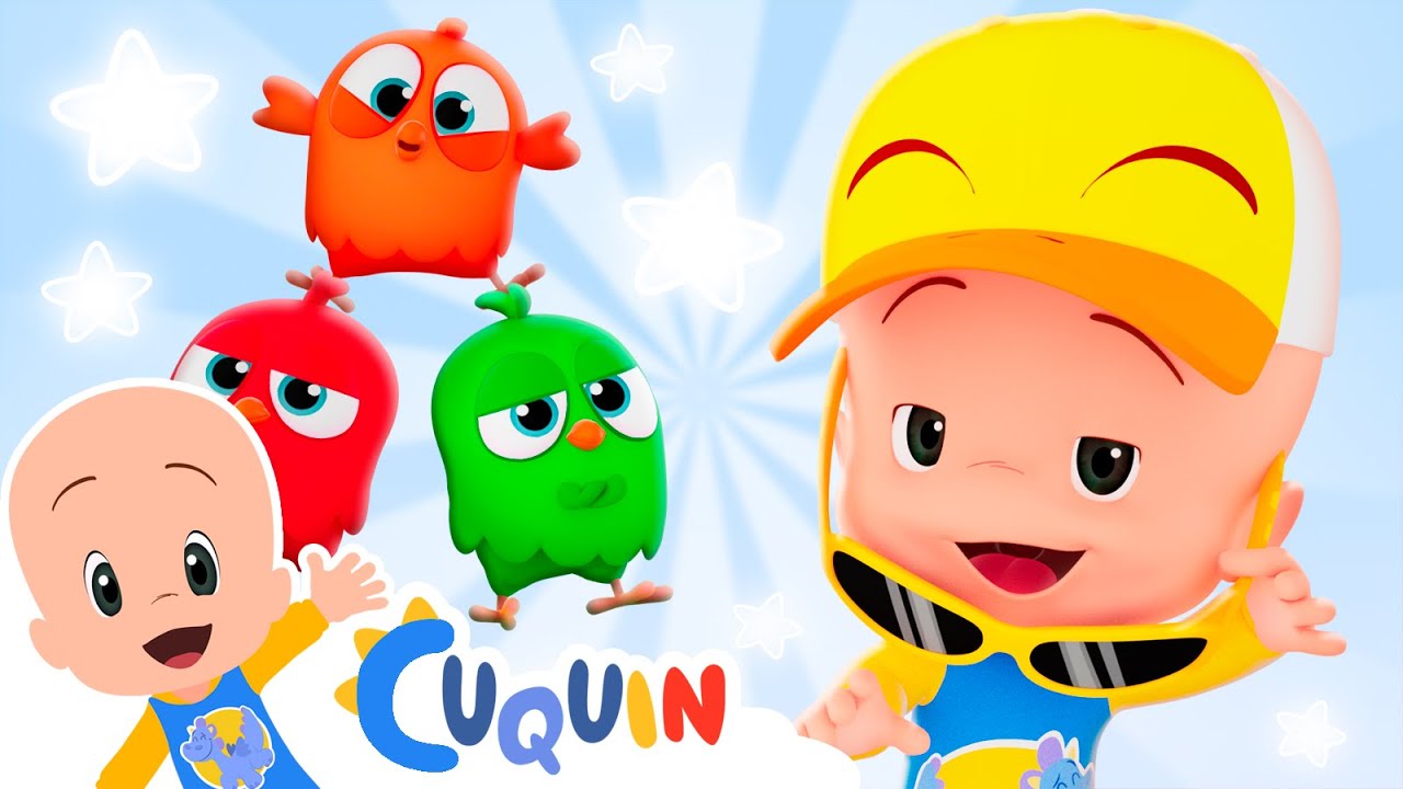 Little Yellow Chick | Cleo and Cuquin Nursery Rhymes for Kids - YouTube