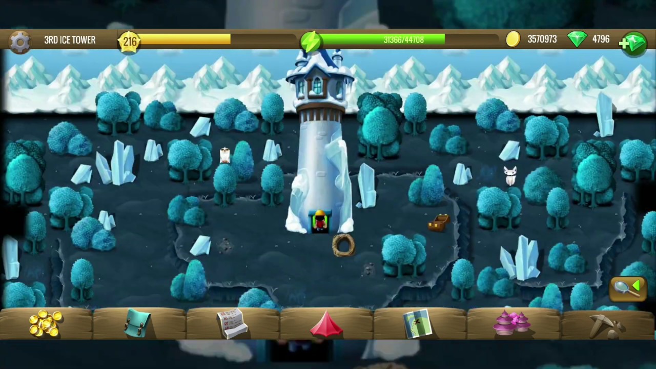 CLUE 3RD ICE TOWER - ICE MARQUESS - DIGGY ADVENTURE - YouTube