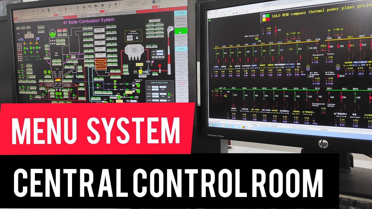 MENU SYSTEM DI CONTROL ROOM - YouTube
