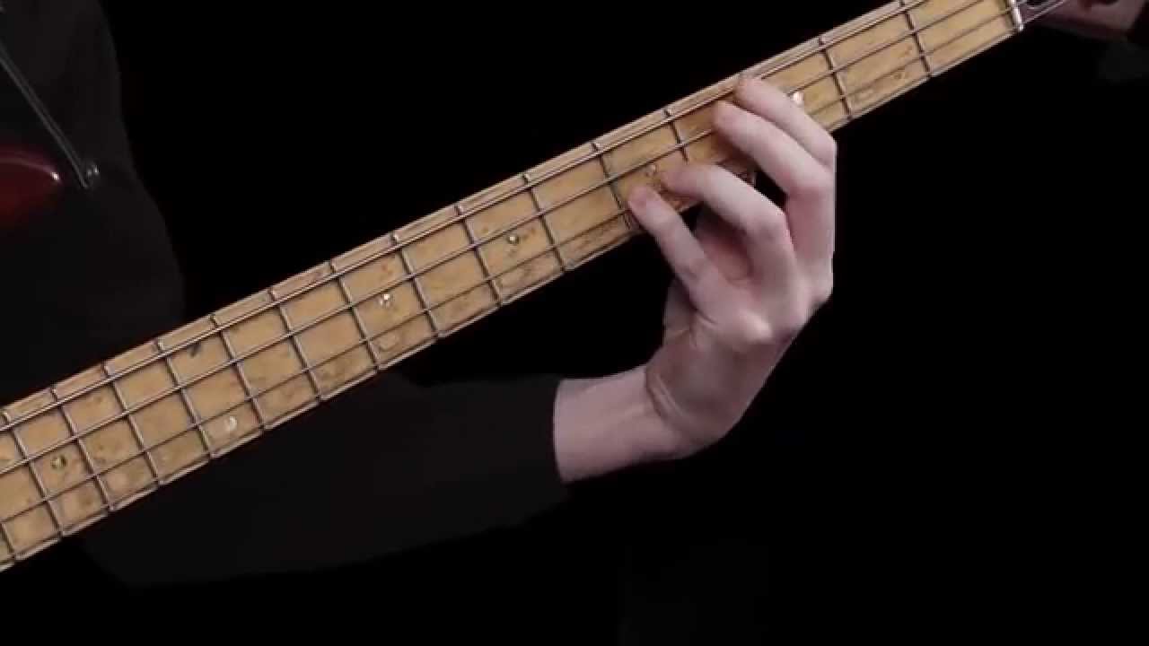Learn Bass Guitar - Part D - Exercises II V 1 Ideas - YouTube