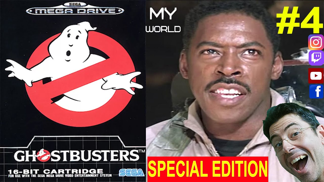 #4 GHOSTBUSTERS Special Edition (Mega Drive - Gameplay con WINSTON ZEDDEMORE) - Sega # ...
