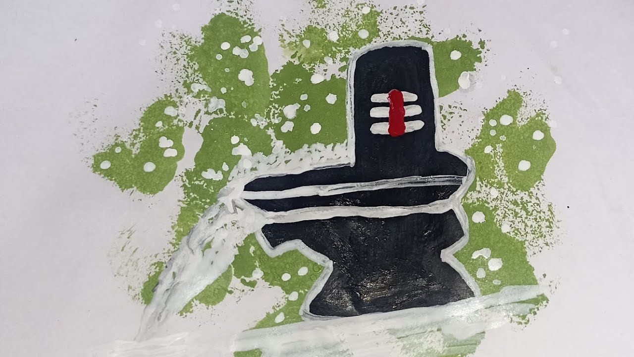How to draw Shiv Ji Drawing With Step By Step | Shivling 🙏😍 #shivji # ...