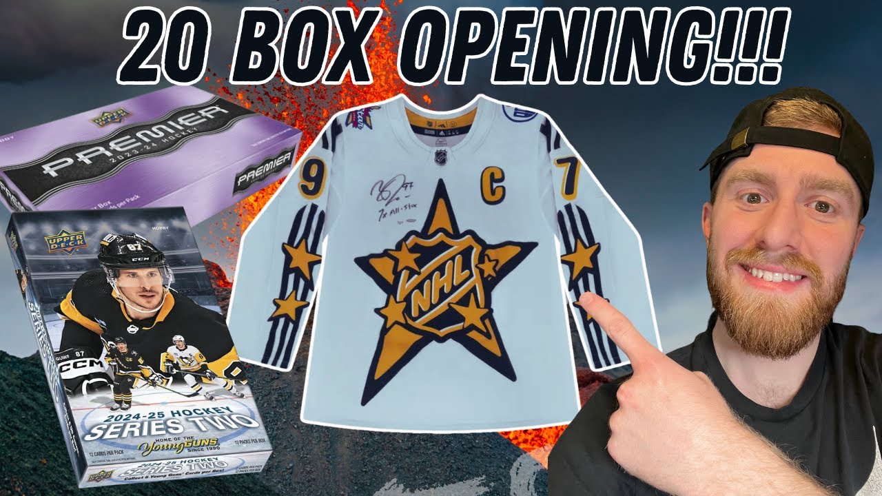 20 BOX OPENING!! NHL Box Breaks WB #513 #514 - YouTube