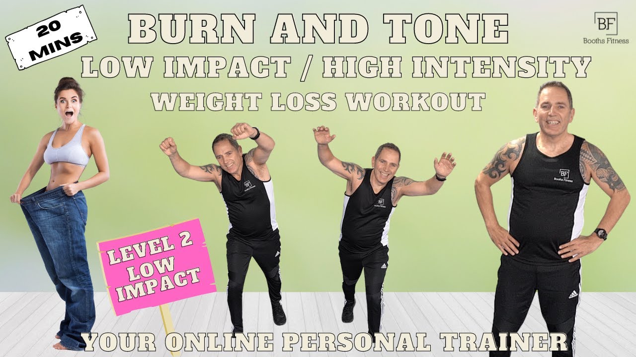 🔥20 Min BURN & TONE WEIGHT LOSS WORKOUT🔥FAT BURNING CARDIO & TONING🔥LOW ...