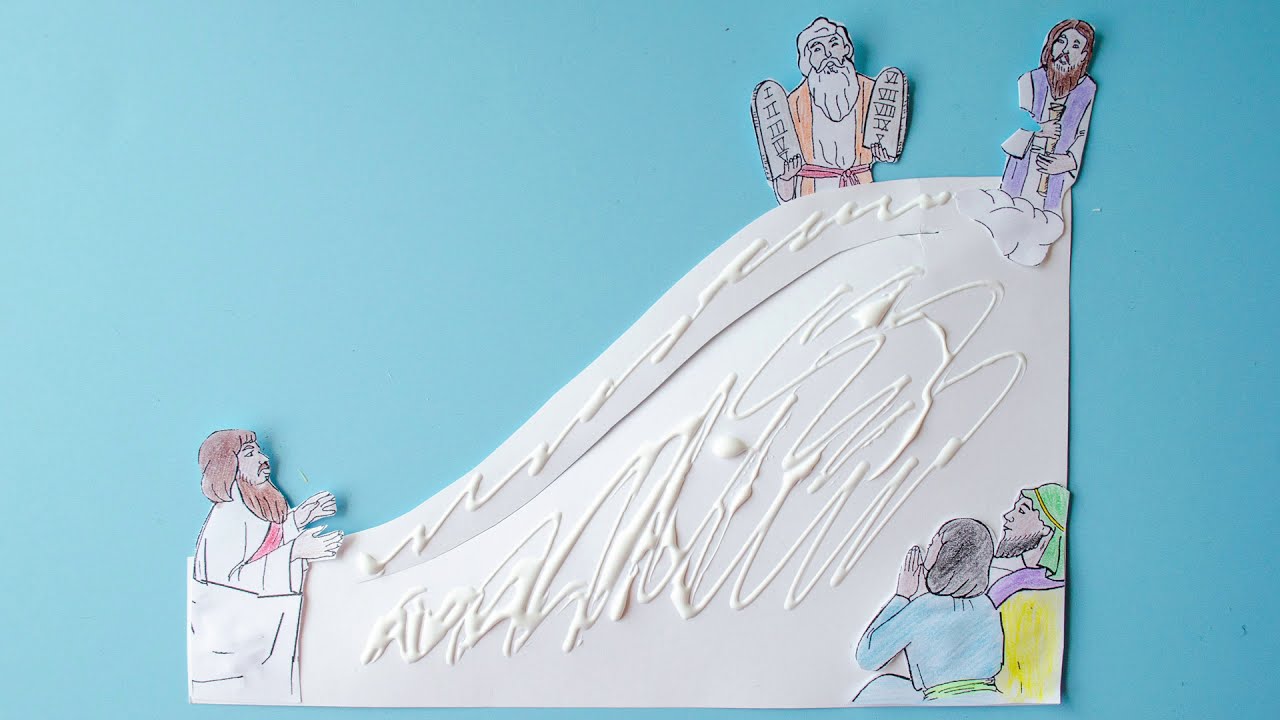 Transfiguration Craft for Kids - YouTube