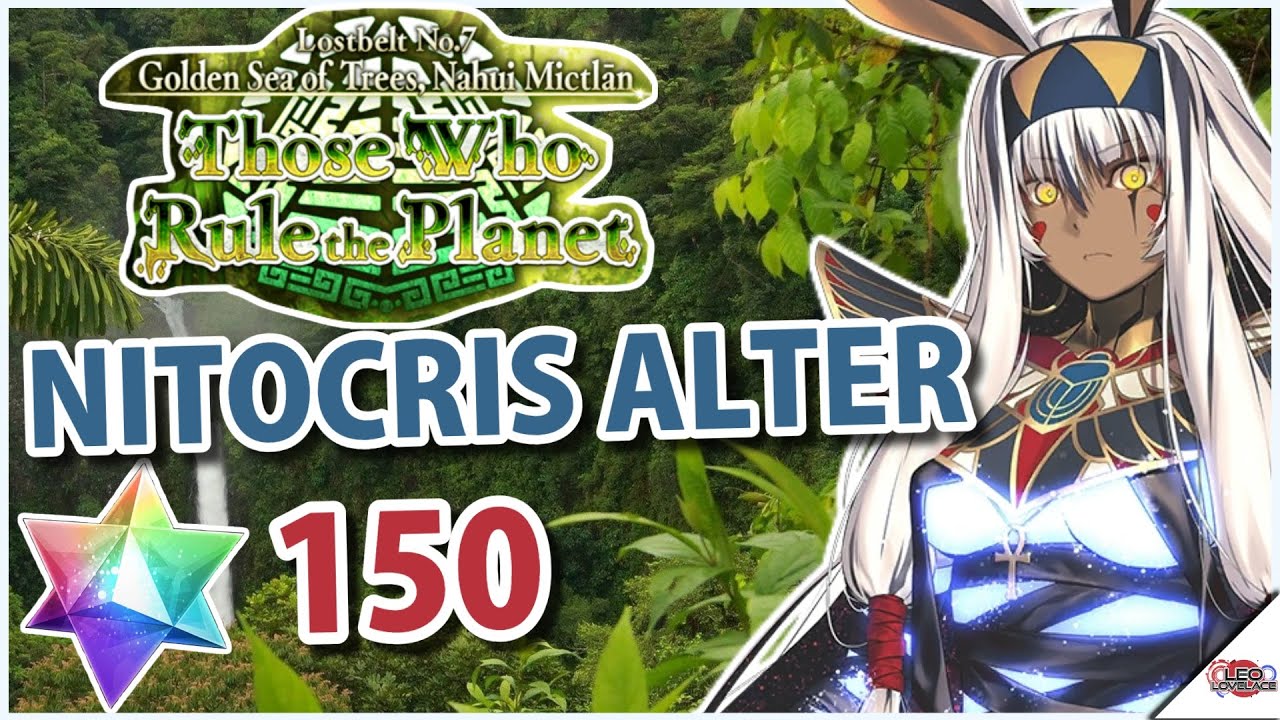 【Fate/Grand Order】Nitocris Alter rolls for Christmas 🎁 (FGO Lostbelt 7 gacha) - YouTube