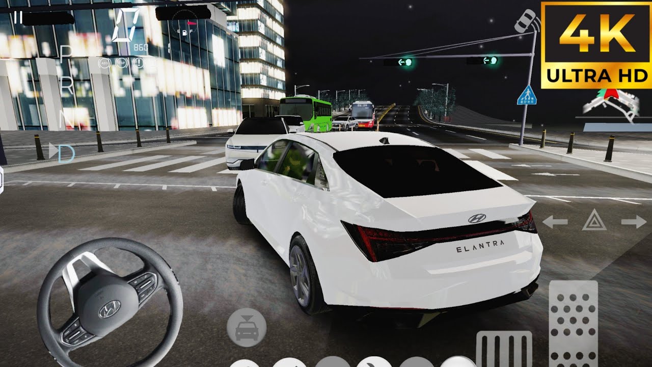 😍 3D Driving Game 4.0 | New Car Driving Game | Hyundai Elantra | Mobile ...