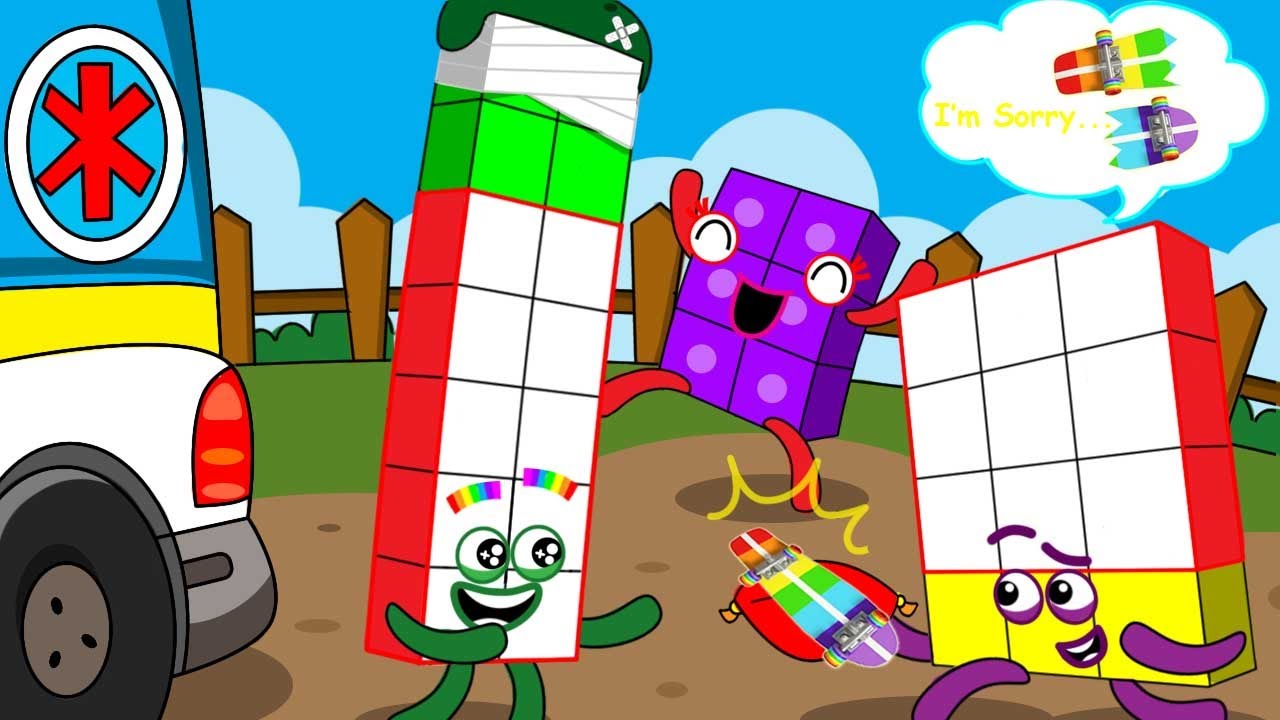Surprise Gift For Numberblocks 14 l Numberblocks fanmade coloring story ...
