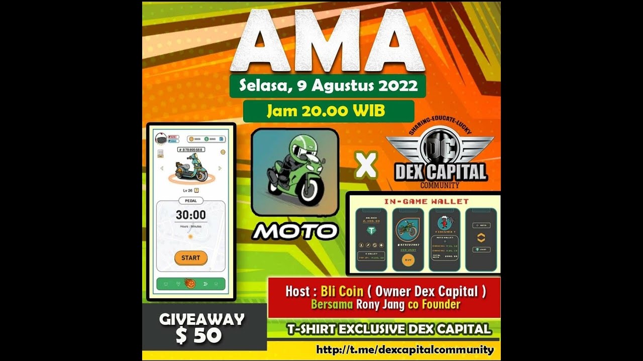 Dex Capital Live AMA With Motoverse Founders Recap August 9th 1PM UTC Dex Capital Live AMA With Motoverse Founders Recap August 9th 1PM UTC