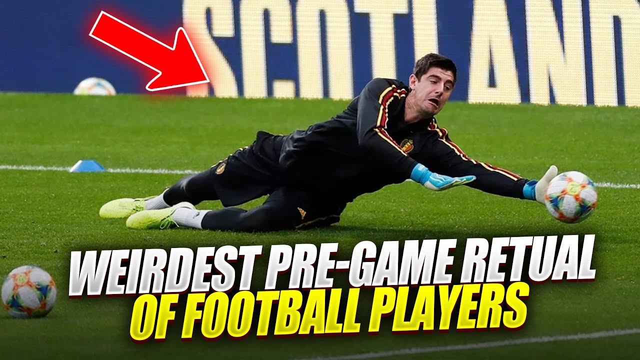 WEIRDEST Pre-Game Rituals of Football Players - YouTube