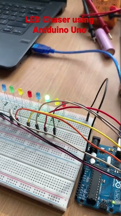 Led Chaser Using Arduino Uno Youtube 