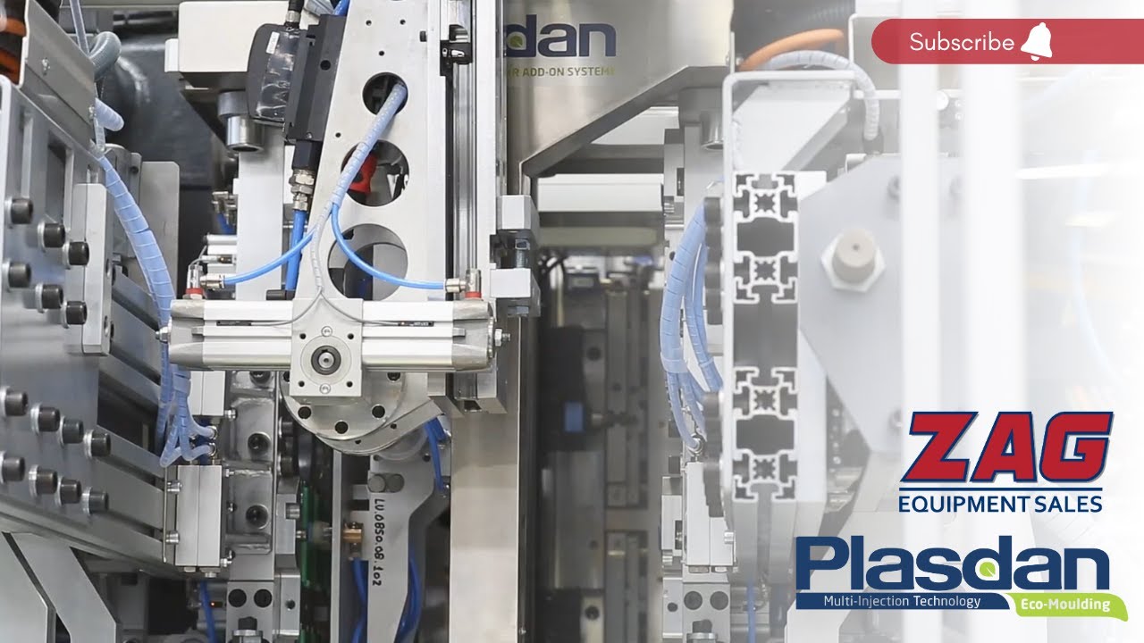 Plasdan | Thin Mint Stack Mould Pick Up & Assembly Automation - YouTube
