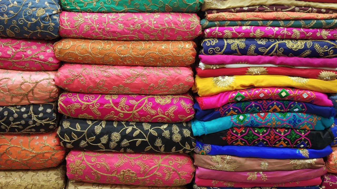 দেখুন গাউছিয়া মার্কেটের অনেক সুন্দর গজ কাপড় কালেকশন/Exclusive gawsia ...