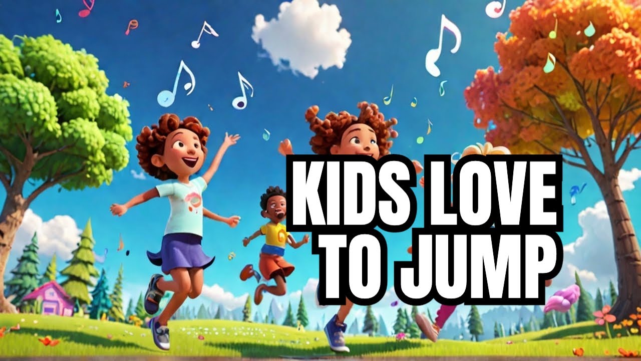 Jumping up and down: Wiggle, Wiggle, Wiggle: New Kids Dance Song by ...