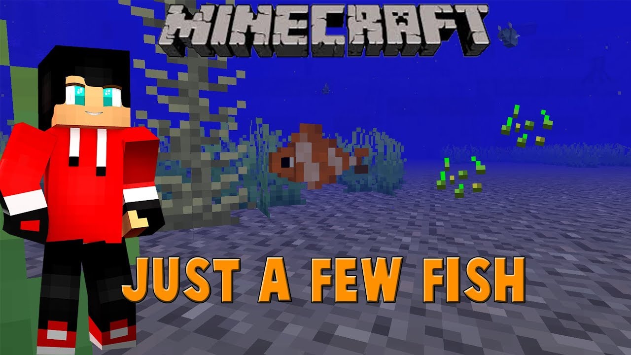 JUST A FEW FISH MOD || ¡PECES EN LOS RIOS Y OCEANOS! || MINECRAFT 1.12. ...