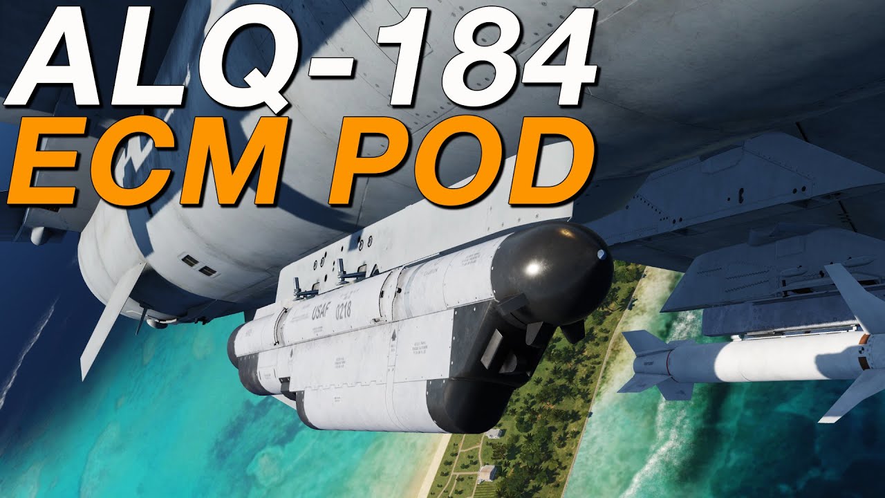 DCS: F-16C Viper NEW ALQ-184 ECM Pod Pros & Cons! - YouTube