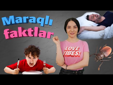 Maraqlı faktları məndən eşidin