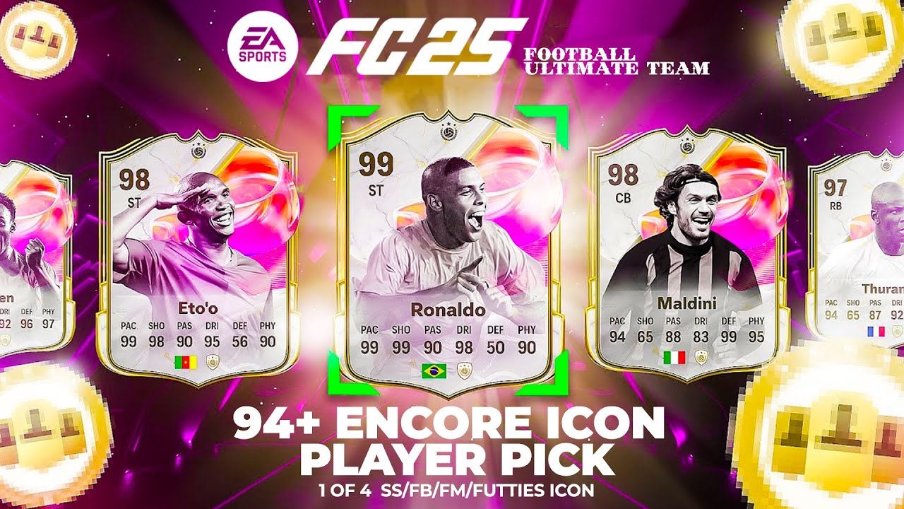 94+ Encore Icon Player Pick Insane Pull EA SPORTS FC 25 - YouTube